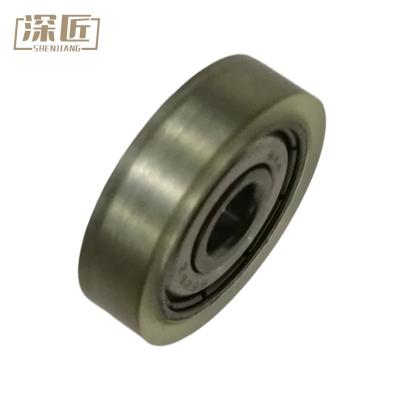China UW-500 KNJ0J1231Z0 DE-100 GFS100 GFS120 UW52C Rubber Coated Bearing Roller KNJ0J1231Z0 Glory GFS220 for Currency Sorter Machine for sale
