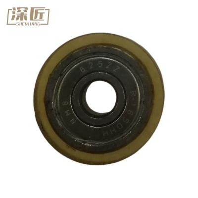 China Glory GFD800D Rubber Coated Bearing Roller GFS100 GFS120 GFS220 UW52C Rubber Coated Bearing Roller for Currency Sorter Machine for sale