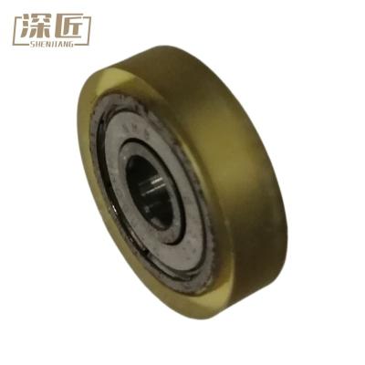China Rubber Coated Bearing Roller Glory GFD800D GFS100 GFS120 GFS220 UW52C Rubber Coated Bearing Roller for Currency Sorter Machine for sale