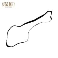 China Glory 31431022 Rubber Belt 14*1096*0.65MM UW-500 GFS100 GFS120 GFS220 UW52C Rubber Belt 31431022 for Currency Sorter Machine for sale