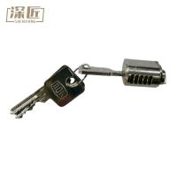China Lock and Key ATM Spare Parts NCR 6622 CH 751 009-0023553 Lock and Key CRM Kiosk Machine for Lower Cabinet Safebox 0090023553 for sale