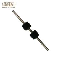 China ATM Machine Spare Parts Wincor TP27 Printer Rubber Wheel Shaft Financial Equipment 1750256247-28 for Wincor ATM for sale