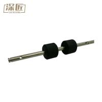 China ATM Machine Spare Parts Wincor TP27 Printer Rubber Wheel Shaft Financial Equipment 1750256247-28 for Wincor ATM for sale