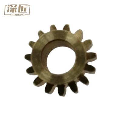 China ATM Machine Spare Parts 1750053977-45 Wincor 2050XE 01750053977-45 Wincor Stacker Clamp Manipulate Motor 15 Teeth Copper Gear for sale