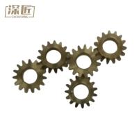 China ATM Machine Spare Parts 1750053977-45 Wincor 2050XE 01750053977-45 Wincor Stacker Clamp Manipulate Motor 15 Teeth Copper Gear for sale