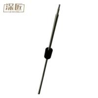 China NMD NF300 A011124 ATM CRS Selfserv Kiosk NMD NF300 18mm CRR Roller Shaft A011124 Glory DeLaRue Talaris Dispenser NF15 18mm Grooved Shaft for sale