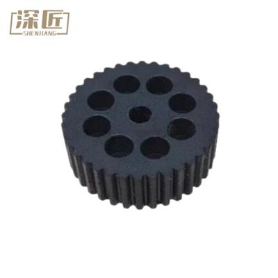 China Glory Rubber Roller ATM Spare Machine Parts Glory MiniMech Bill Dispenser MM010-NRC Rubber Roller 4×29.5×10 mm for Glory Dispenser for sale