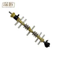 China ATM Spare Parts 1750200435-140 Wheel Shaft Assy Wincor Nixdorf Cineo VS Wheel Shaft Assembly 01750200435-140 for Wincor for sale