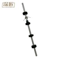 China ATM Part 1750288271-6 Diebold Rubber Four Wheel Shaft Diebold Nixdorf Rubber Four Wheel Axle 01750288271-6 for DN450 IOT Module for sale