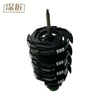 China Wincor Stacker Wheel Shaft New Assy 1750080950 ATM Part Wincor Nixdorf 2050 Procash CMDV4 Stacker Wheel 1750054751 01750080950 for sale