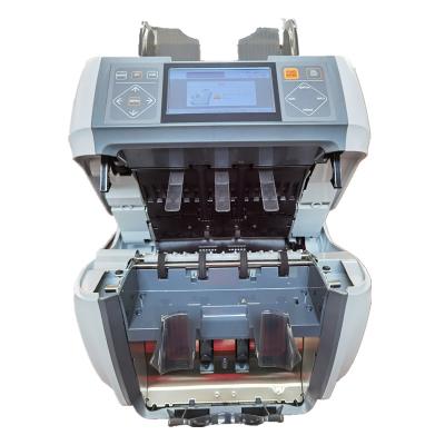 China 1+1 Pocket CIS Note Sorter Machine 100 Watts 800-1000 Notes Per Minute for sale