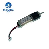 China 22mm Planetary Gearbox And Brushed Micro DC Reduction Motor 12V 24V Geared Motor With Encoder for sale