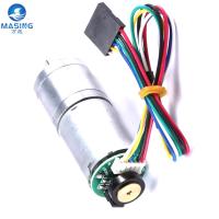 China RF-370 Micro 25mm DC Gear Motor 6V 12V With Gearbox / Encoder 6PINS for sale