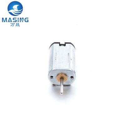 China Small N30 12mm 6V Brush Dc Permanent Magnet Motors For Electric Eyebrow Pencil for sale