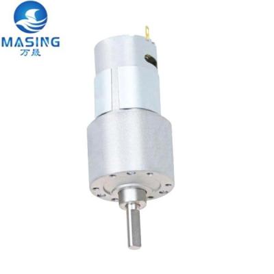China Rs-385 Rs-395 Dc Motor With 37mm Gearbox Dc 12v Gear Motor High Torque Brushed Gear Motor for sale