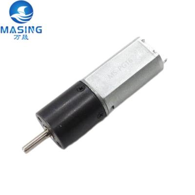 China 16mm Micro DC Motor PG16-050SH 6v 12v With Gear Reducer Planetary Gearbox for sale