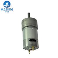 China RS-380/385 DC Motor with 32mm Gearbox , High Torque 12V 24V DC Spur Geared Motor for Robot for sale