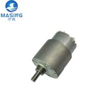 China 37mm Gearbox Metal Gear Motor GM37-500 High Torque DC 12V Geared Motor Low-speed for sale