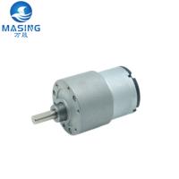 China 37mm High Torque Dc Gear Motor 12v Direction of Rotation CW/CCW 10 Rpm for Baby Cradle for sale