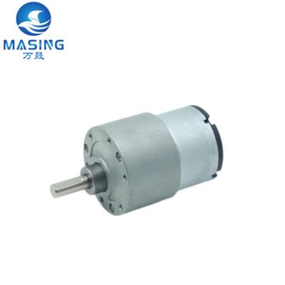 China 37mm High Torque Dc Gear Motor 12v Direction of Rotation CW/CCW 10 Rpm for Baby Cradle for sale