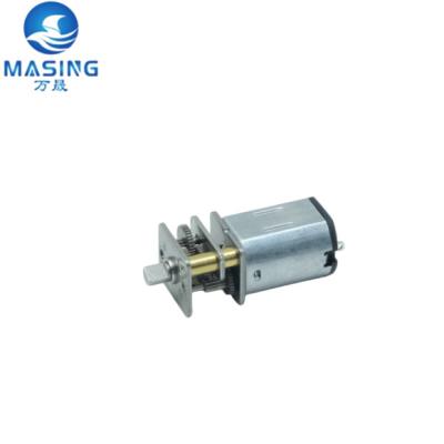China GM12 Geared DC Motor Rated Voltage 1.2v-24v 12mm High Torque Low Rpm For Robot Customized for sale