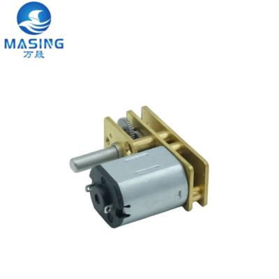 China High Precision High Efficiency Micro Spur Gear Reducer DC Motor 5V 6V 12v Dc Gear Motor N20 For Smart Lock for sale