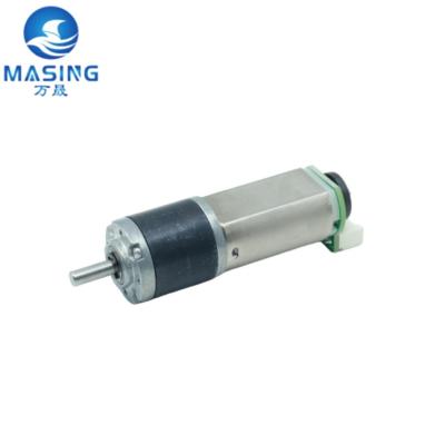 China 12Volt Geared Motor Factory Price 22mm PG22-180 Low RPM High Torque Permanent Magnet DC Planetary for sale