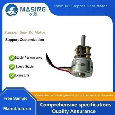 China Stepper Motor 15mm Micro Gear 5V/6V High-Performance Compact Motor Hot Selling Affordable Stepper for 3D Printers for sale