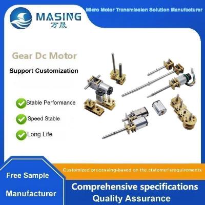 China 12MM Electric Metal Brush DC Gear Motor N20 For Intelligent Robot Applications for sale