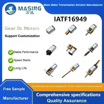 China 12mm Gearbox Electric Motor Spur Brushed Dc Geared Motor N20 Micro DC Gear Motor 6Volt 100 RPM For Smart Home Home Appliance Robotics for sale