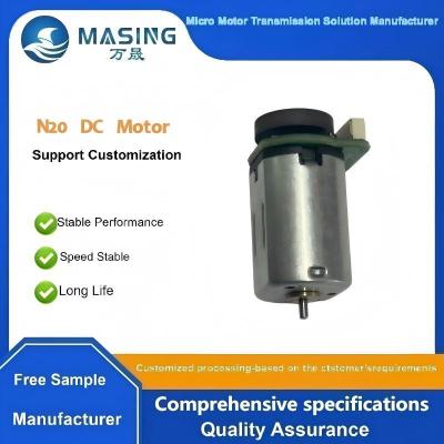 China N20 DC Motor With Magnetic Encoder 3-6V 12mm Diameter Mini DC Motor For Locks And Robots for sale