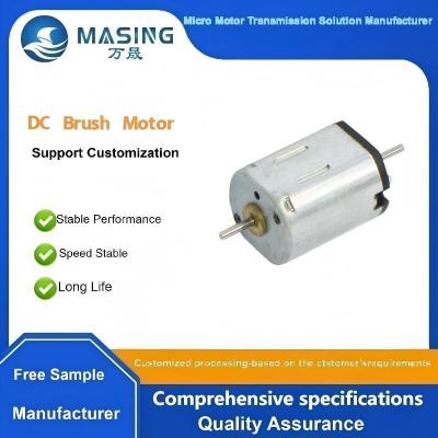 China N20 Micro DC Brushed Motor 5000-30000 RPM High Speed with 12mm Diameter and Customizable Shaft for sale