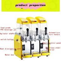 China 12L/24L/36L Capacity Slush Machine for Hotels and Food Service Businesses for sale