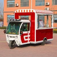 China Multifunctional Mobile Food Truck 4 Snack Functions Speed 20-40km/h 3.80*1.60*2.40CM for sale