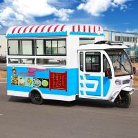 China Multifunctional Mobile Food Truck 4 Snack Functions Speed 20-40km/h 3.80*1.60*2.40CM for sale
