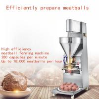 China 2.2kw Voltage Meatball Machine with Stainless Steel Body and 280 Pieces/min Output for sale