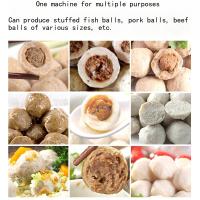 China 2.2kw Voltage Meatball Machine with Stainless Steel Body and 280 Pieces/min Output for sale
