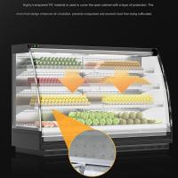 China 220V/50Hz Cake Display Showcase with Multi-Dimensional Airflow and Cold Retention for sale