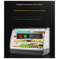 China 360 Degree Circulating Air Cooling Function Glass Display Showcase for Various Scenarios for sale