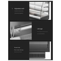 China 360 Degree Circulating Air Cooling Function Glass Display Showcase for Various Scenarios for sale
