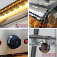 China 20 KG Bakery Cake Display with Dry Heating Tube and 220V Voltage Food Display Warmer for sale