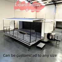 China Multifunctional Mobile Food Trailer Airstream Hot Dog Pizza BBQ Trucks with Full Kitchen for sale