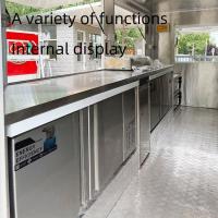 China 220v Voltage Full Kitchen Food Truck Customizable for Your Country's Market for sale