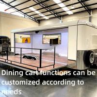 China Multifunctional and 1000 KG Capacity Food Truck with Full Kitchen Highly Sought After for sale