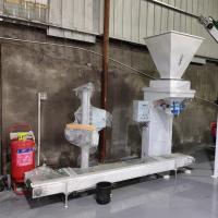 China 500 KG Weight Automatic Biomass Pellet Packaging Machine for Grain Rice Corn 5-50 Kg for sale