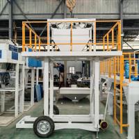 China 500 KG Weight Automatic Biomass Pellet Packaging Machine for Grain Rice Corn 5-50 Kg for sale