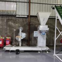 China Stanless Steel Flour Agent Biomass Pellet Packing Machine for Rice and Grain Weighing for sale