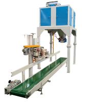 China 500KG Weight Fully Automatic Granule Packing Machine for Cat Litter Pet Feed Fish Bait for sale