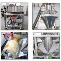 China Starch Flour Chili Powder Filling Machine with Automatic Screw Quantitative Weighing for sale