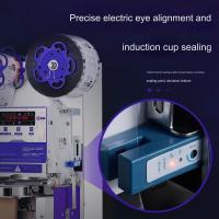 China Powerful Electric Cup Sealing Sealer Machine for Milk Tea and Beverages 90/95mm 35 KG for sale